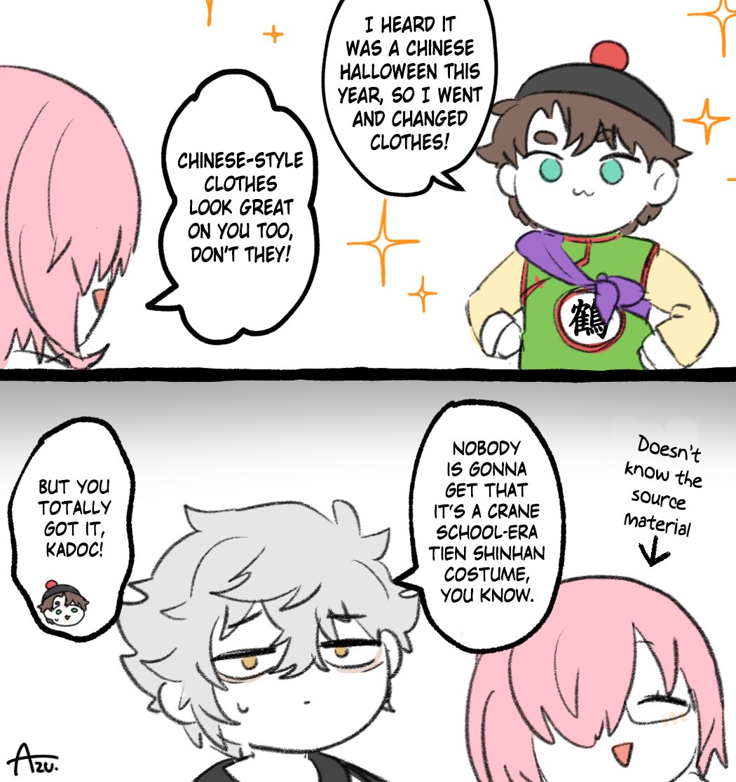 Paracite on Twitter: "[EN Version] Artist's Comment: One of those "too minor to tell" things. 英語 ...