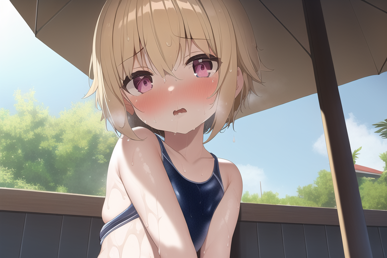 AI画像館 on Twitter: "#NovelAI #NovelAI_ArtCollection #水着 #金髪ショート https://t.co/w9OhqGC33P" / Twitter