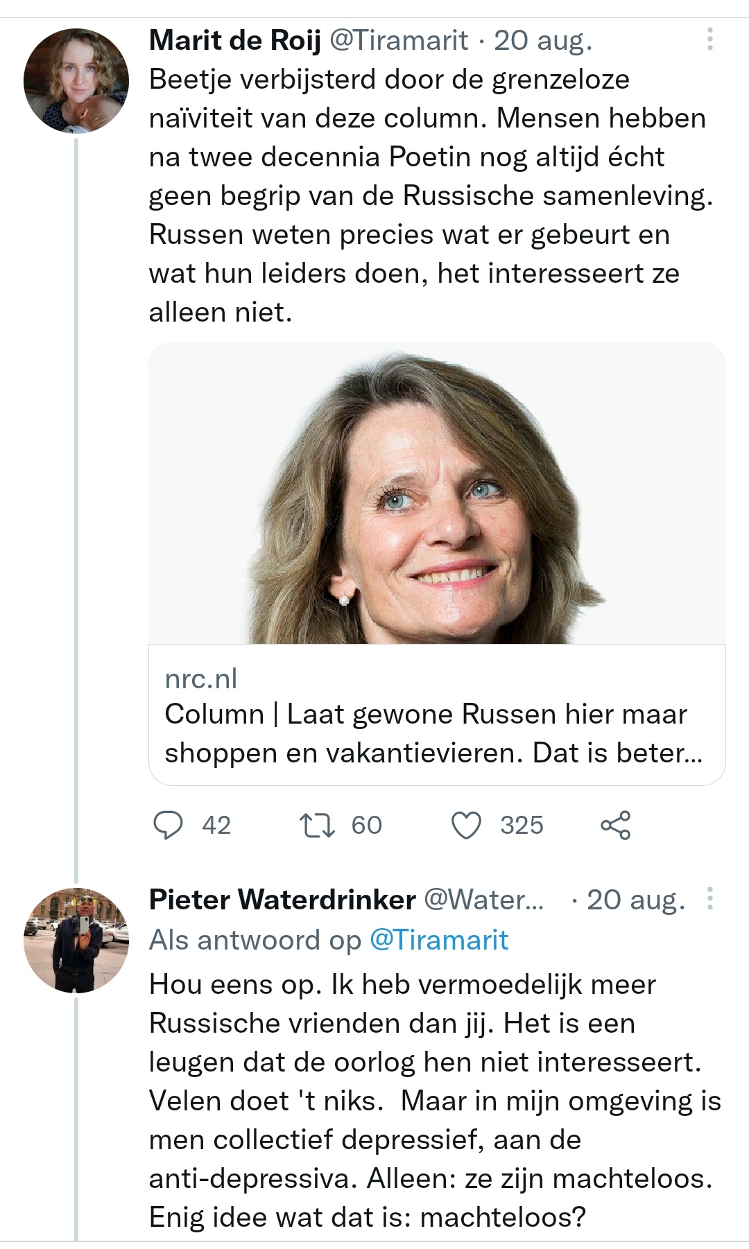 Marit de Roij on Twitter: "@SvdMolen @ANanning @geertjanhahn @Perestrojkast Juist op Twitter ...