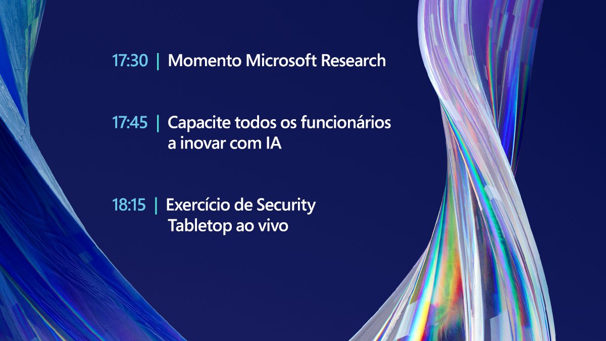 Microsoft Brasil on Twitter: Microsoft Brasil on Twitter: