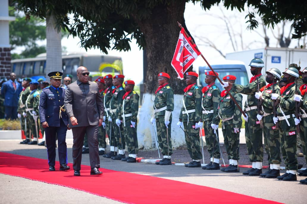 Présidence RDC 🇨🇩 on Twitter: "#RDC_FARDC I 13.10.2022 #Kinshasa Le Chef de l'État, Commandant ...