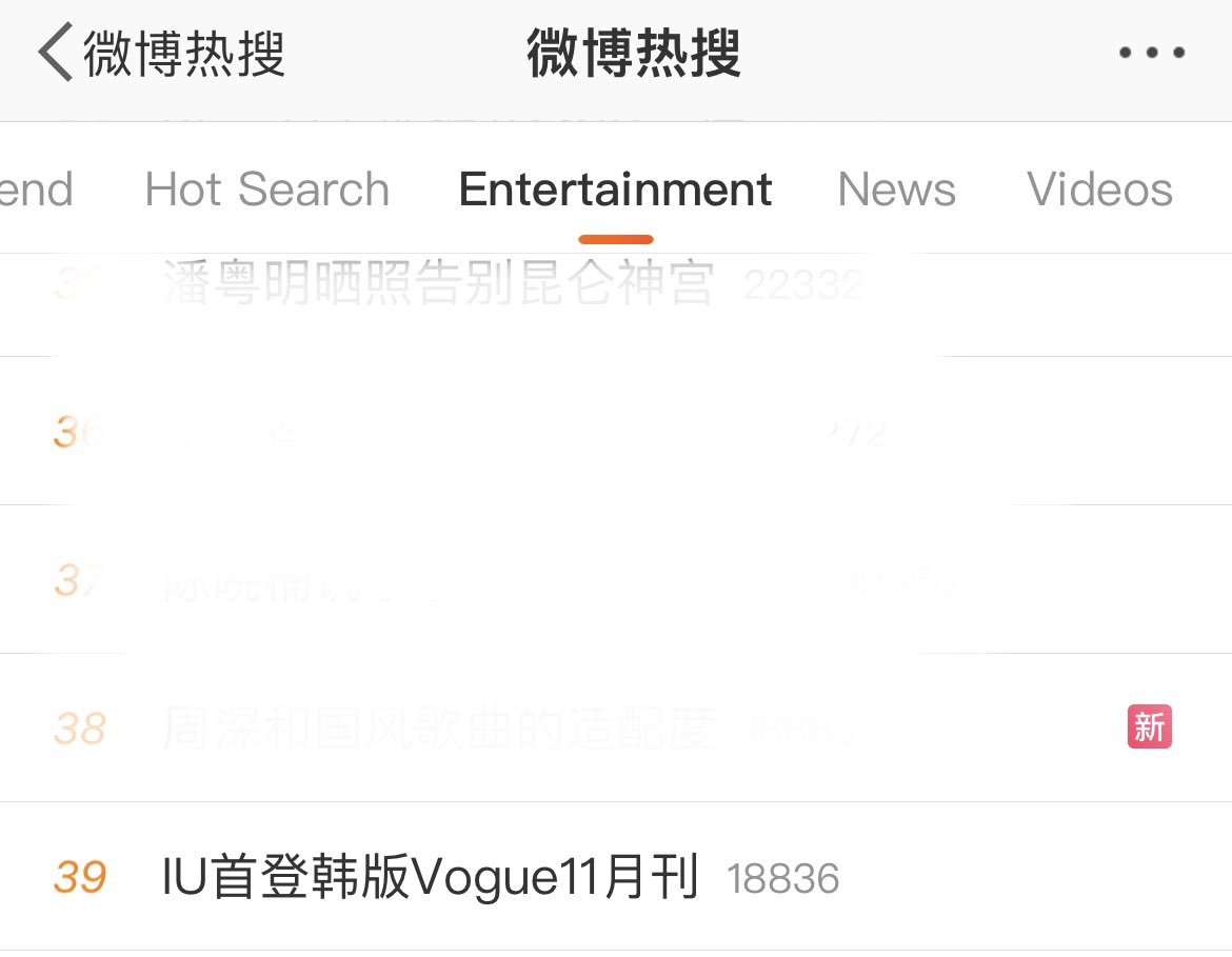 시카유 🐥 on Twitter: "RT @schattigIU: IU’s vogue cover is still trending on Weibo. Apparently IU is ...