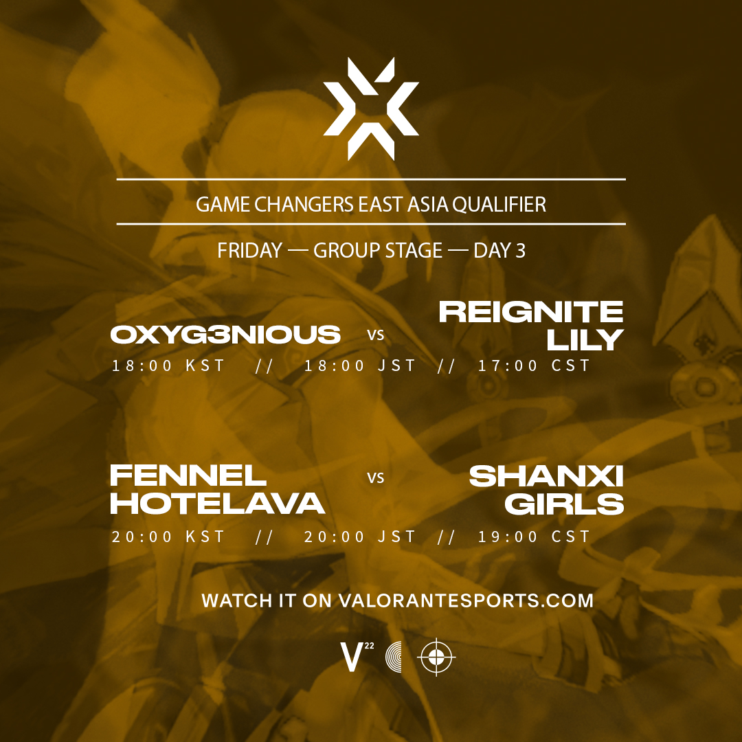 VALORANT Champions Tour JAPAN on Twitter: "#VCTJP #VCTGameChangers #VALORANT Game Changers East ...