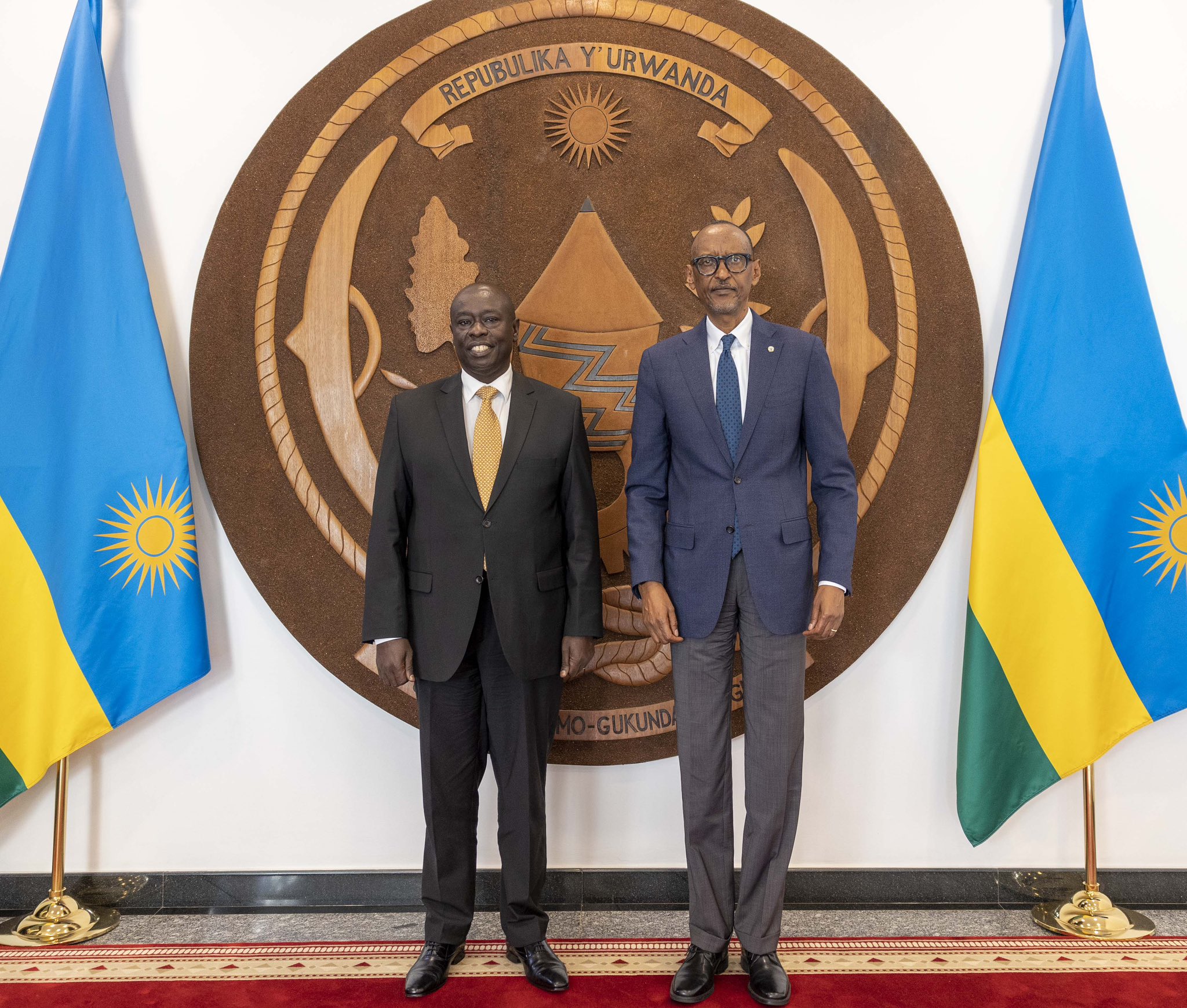Presidency | Rwanda on Twitter: "President Kagame received Deputy President of Kenya Rigathi ...