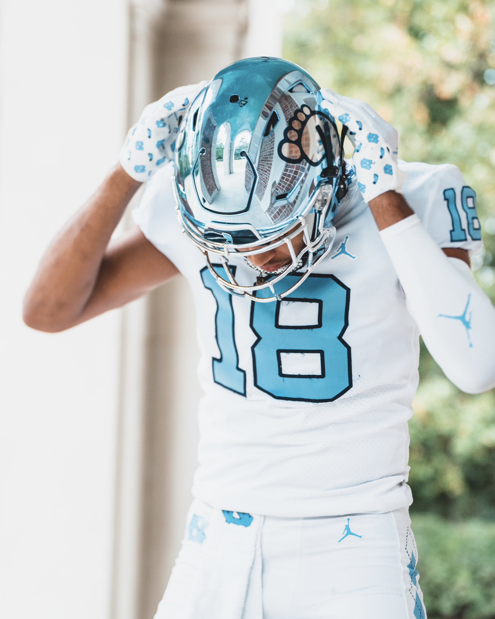 North Carolina New Football Uniforms