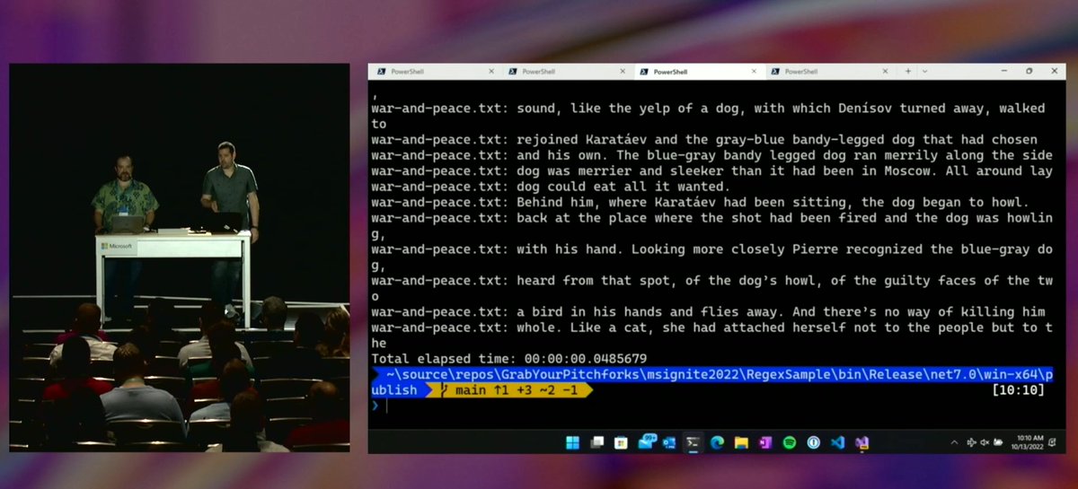 Jeremy Sinclair #ฺNET on Twitter: "Old school Regex => Source Generated Regex in .NET 7 150 ms ...