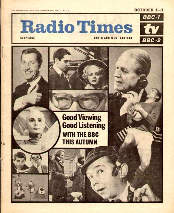 Graeme Wood on Twitter: "TV📺1/10/66 BBC1 12.45:Grandstand 5.15:Juke Box Jury 5.40:News 5.50 ...