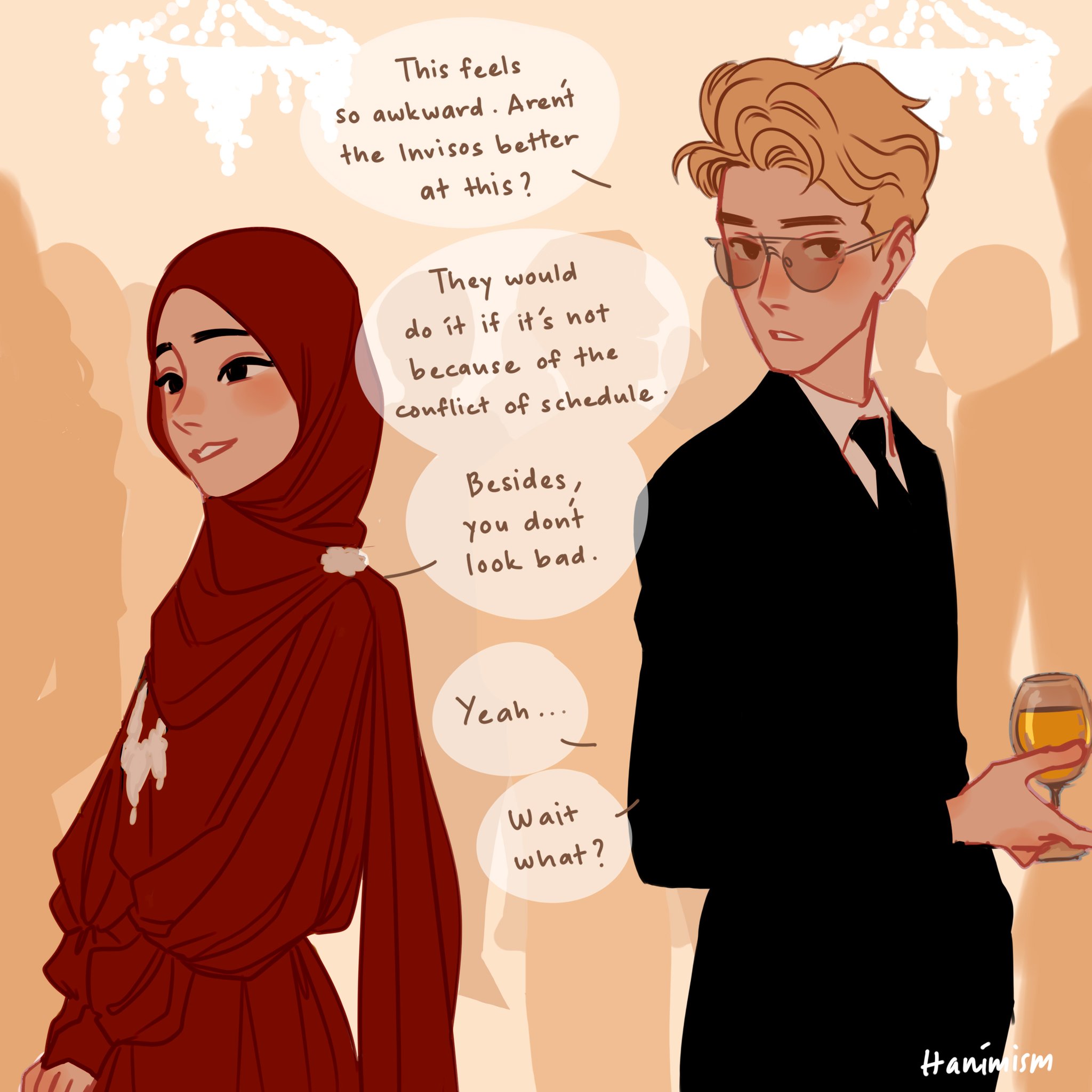 hanım on Twitter: "Chris and Iman in an undercover mission https://t.co/3S4Efrt835" / Twitter