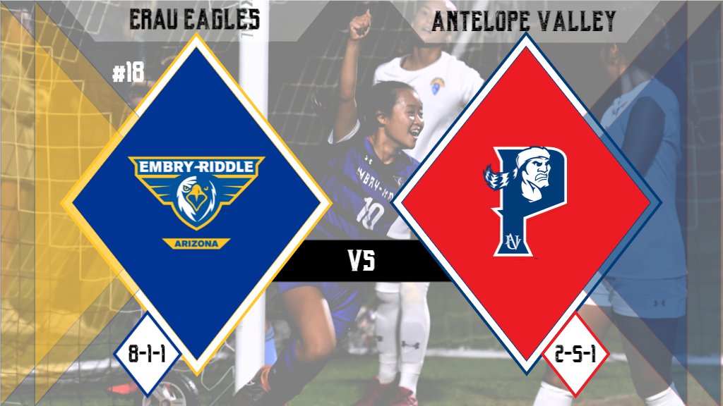 Embry-Riddle Eagles on Twitter: "WOMEN'S ⚽️ GAMEDAY (18)@ERAUAZWSoccer 🆚 @UAVAthletics ⏰: 1:00 ...