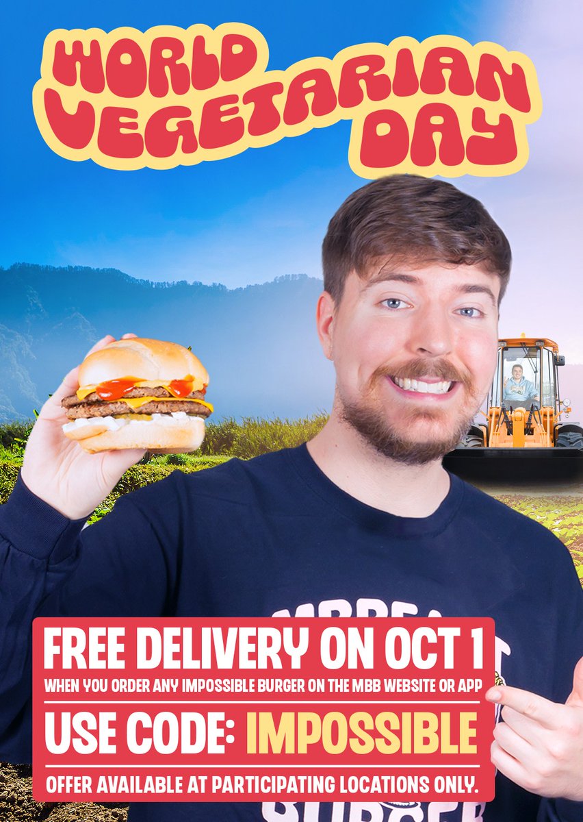 MrBeast Burger on Twitter: "eating ur veggies today shouldn't be as impossible 😏 use code ...
