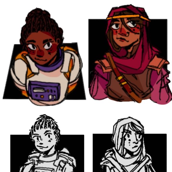 「character designs :] 」|cal 🌻 // commissions open !!の漫画