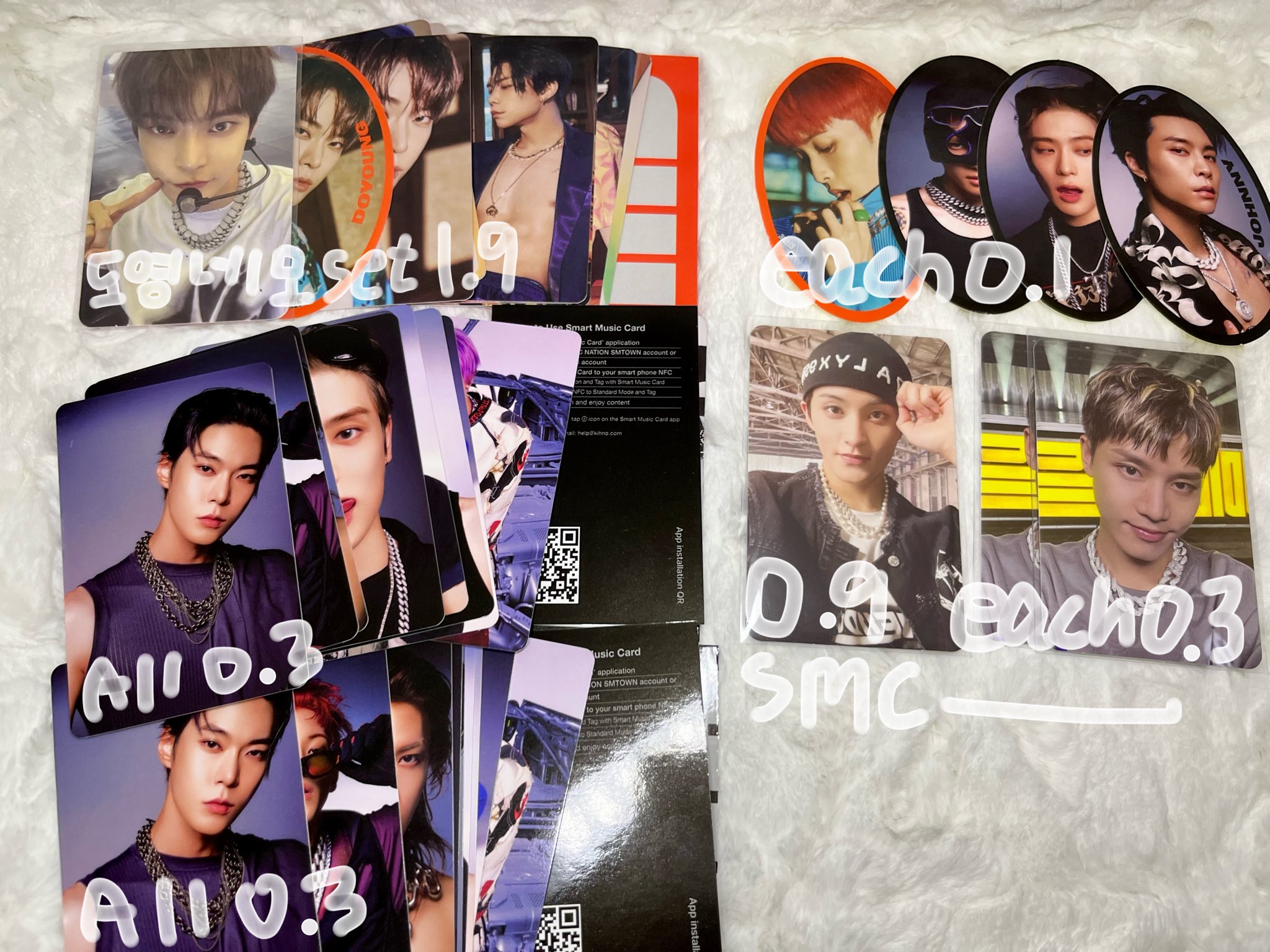 혜린 거래계 on Twitter: "가격내림 엔시티 네모버전 도영 smc 마크 태일 포카 마크 태용 재현 쟈니 스티커 양도합니다 맘찍 후 디엠주세요 nct 127 태일 쟈니 ...