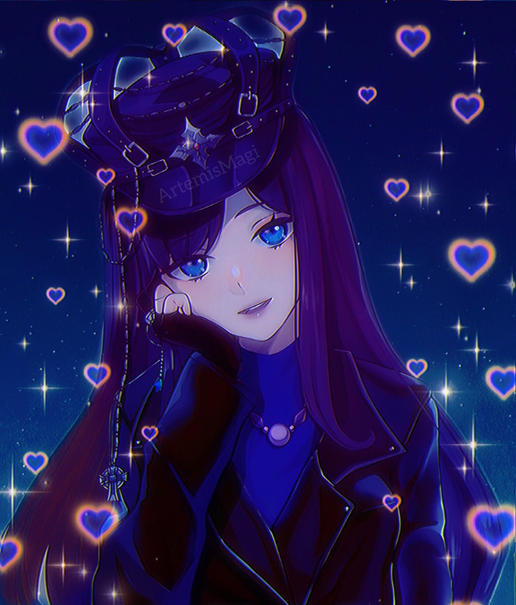 Artemis 🌙「Luminestia」 on Twitter: "Roses are red 🌹 Violets are blue 💙 Your 2nd @ is crushing on ...