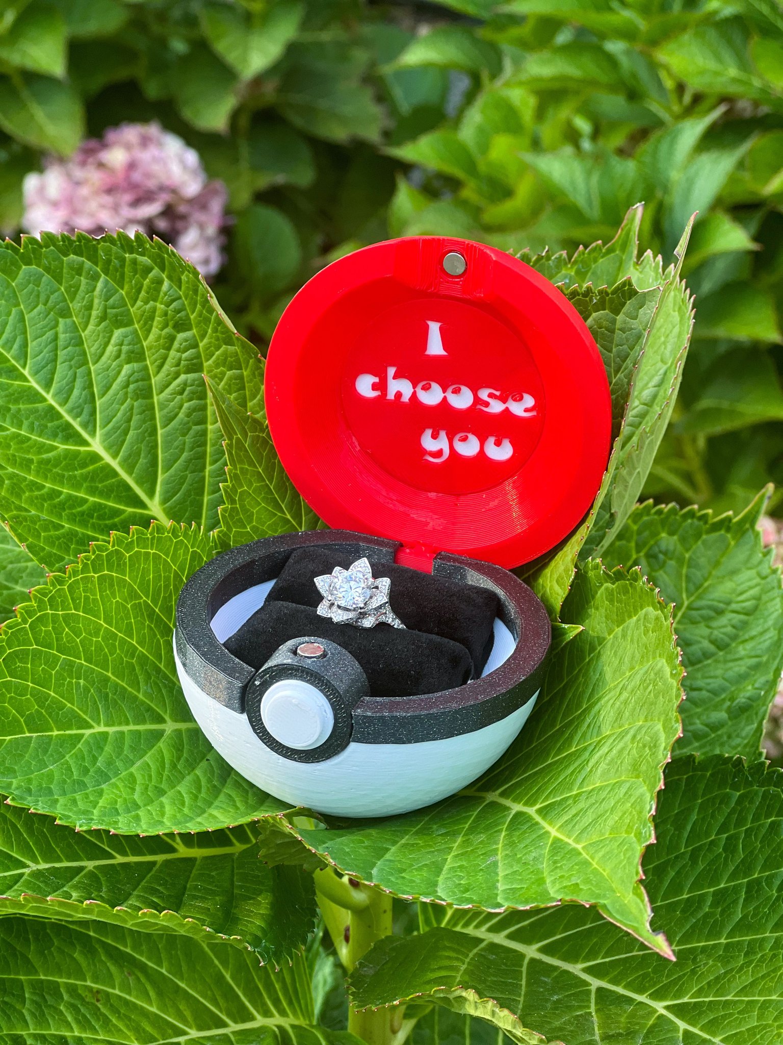 Pokemon Wedding Ring I Choose You