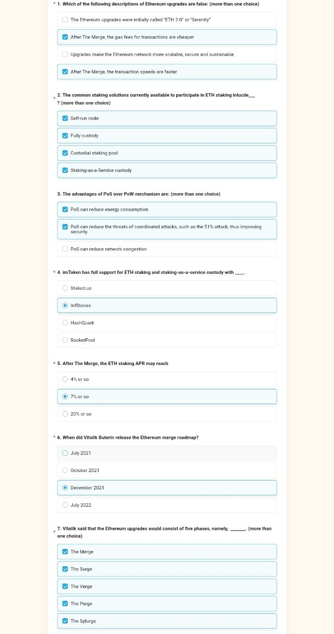 sezoo.lens ⚡ on Twitter: "⚡️ @imTokenOfficial 6. Öğren Kazan Etkinliği Merhaba. Ethereum Merge ...