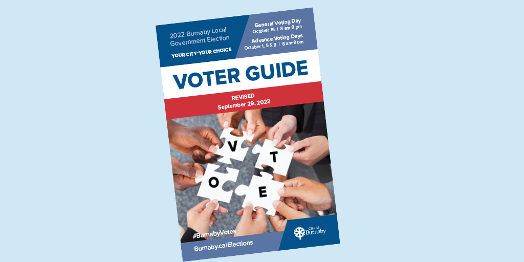 City of Burnaby on Twitter: "Our Voter Guide is available online! https://t.co/d97irHtdFr Learn ...