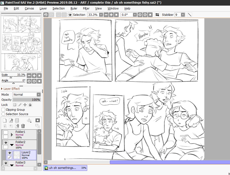 「oh hell yeah comic wip again 」Mebs 🌟の漫画