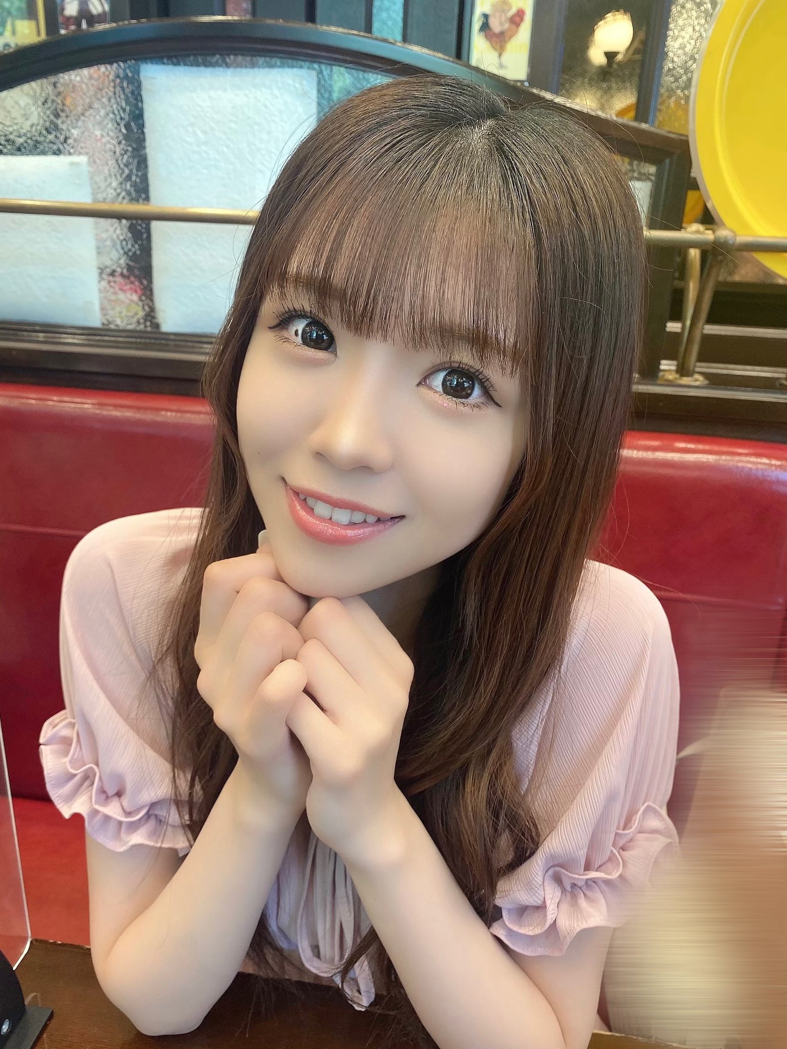 貞野遥香🍊【NMB48】 on Twitter: "おーはよ🌷 #オンラインお話し会 今日も2人っきりの時間 楽しみましょうね🥰 よろしくお ...