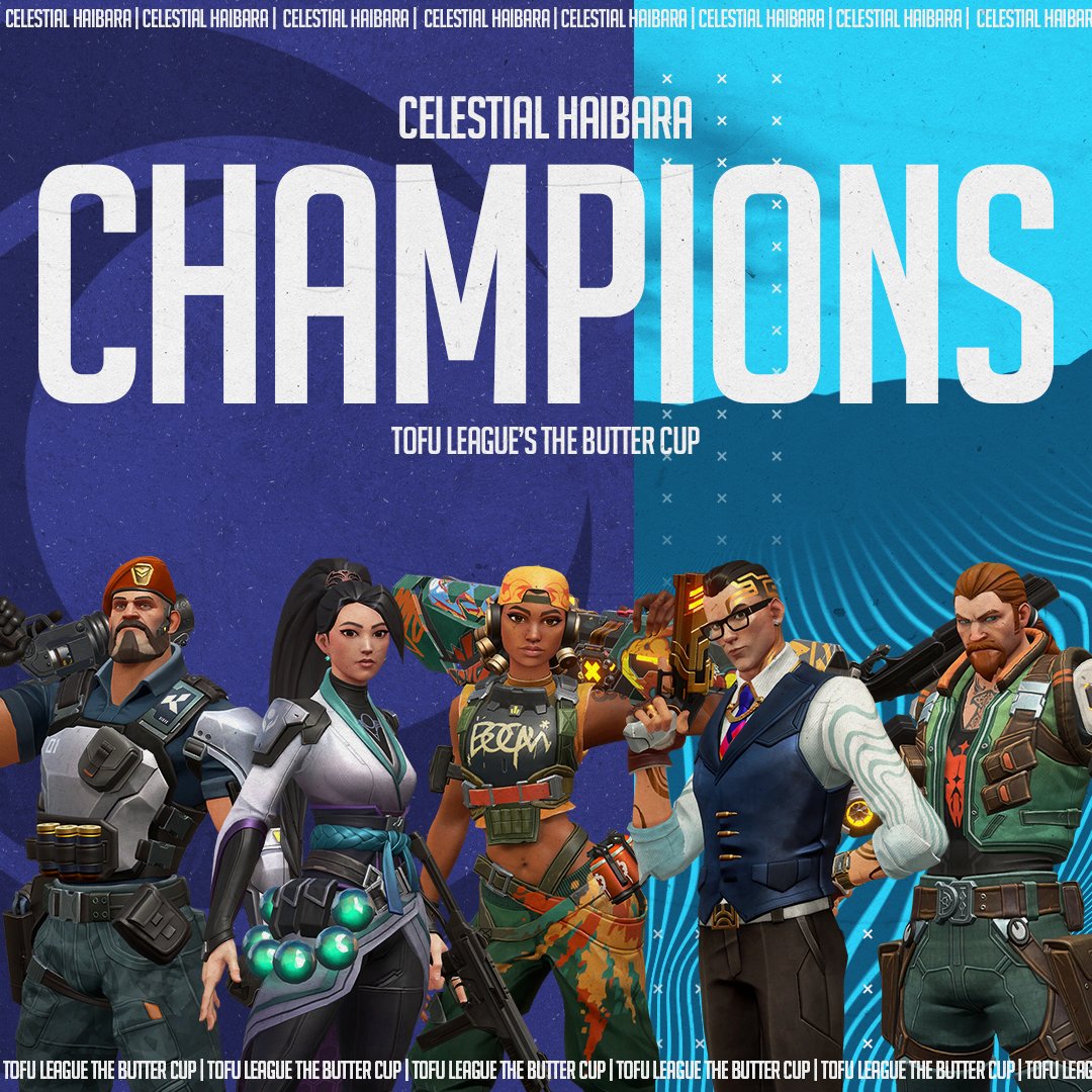 CLS - Celestial on Twitter: "We are your TofuLeague's The Butter Cup Champions! GGWP Vanguard ...