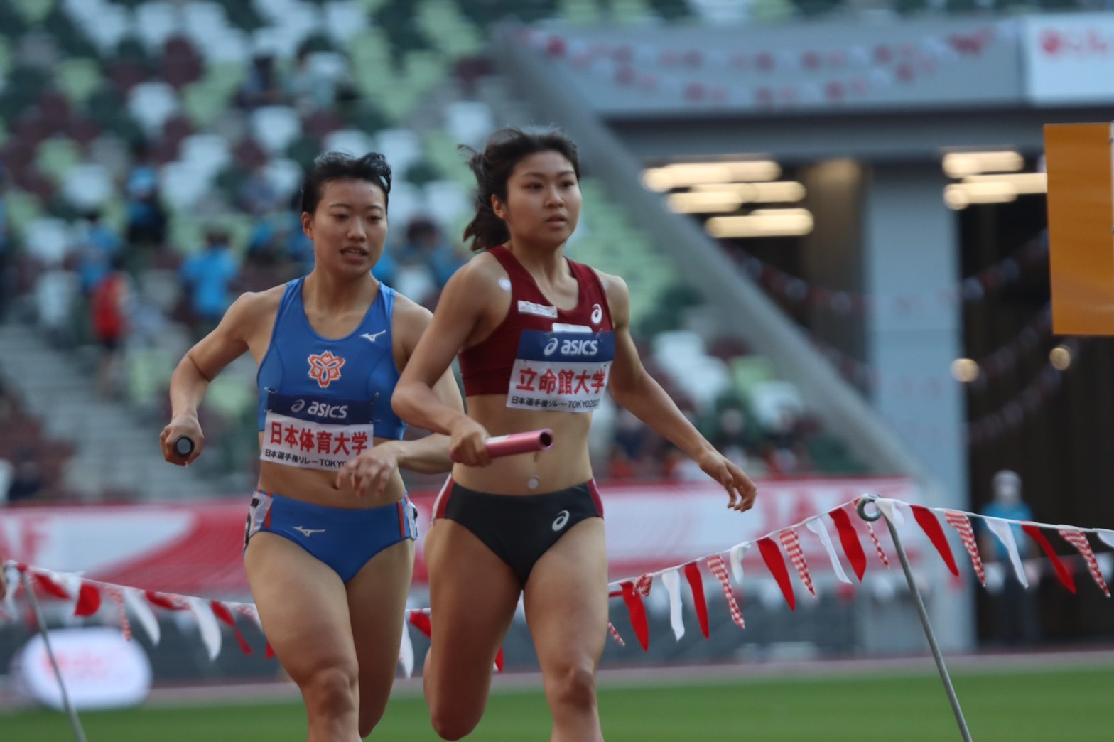 日本陸上競技連盟 on Twitter: "【#リレフェス＠#国立競技場】 ＜#日本選手権＞ 女子4×400mリレー予選（4組1着＋4） 2組 1着 日本体育大学 3分39秒00 Q 2着 ...