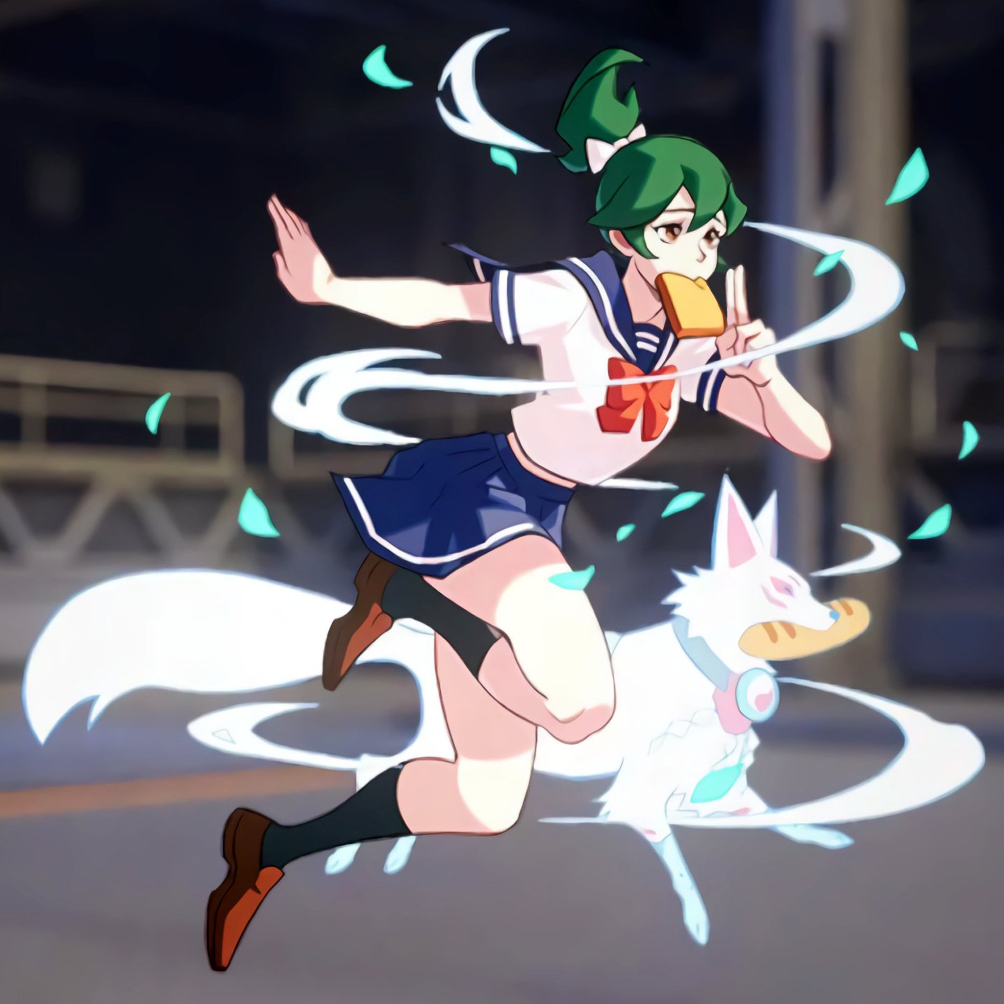 Naeri X 나에리 on Twitter: "Overwatch 2 Kiriko Sailor Uniform(セーラー服) 🦊🍞 I really wish it appeared ...