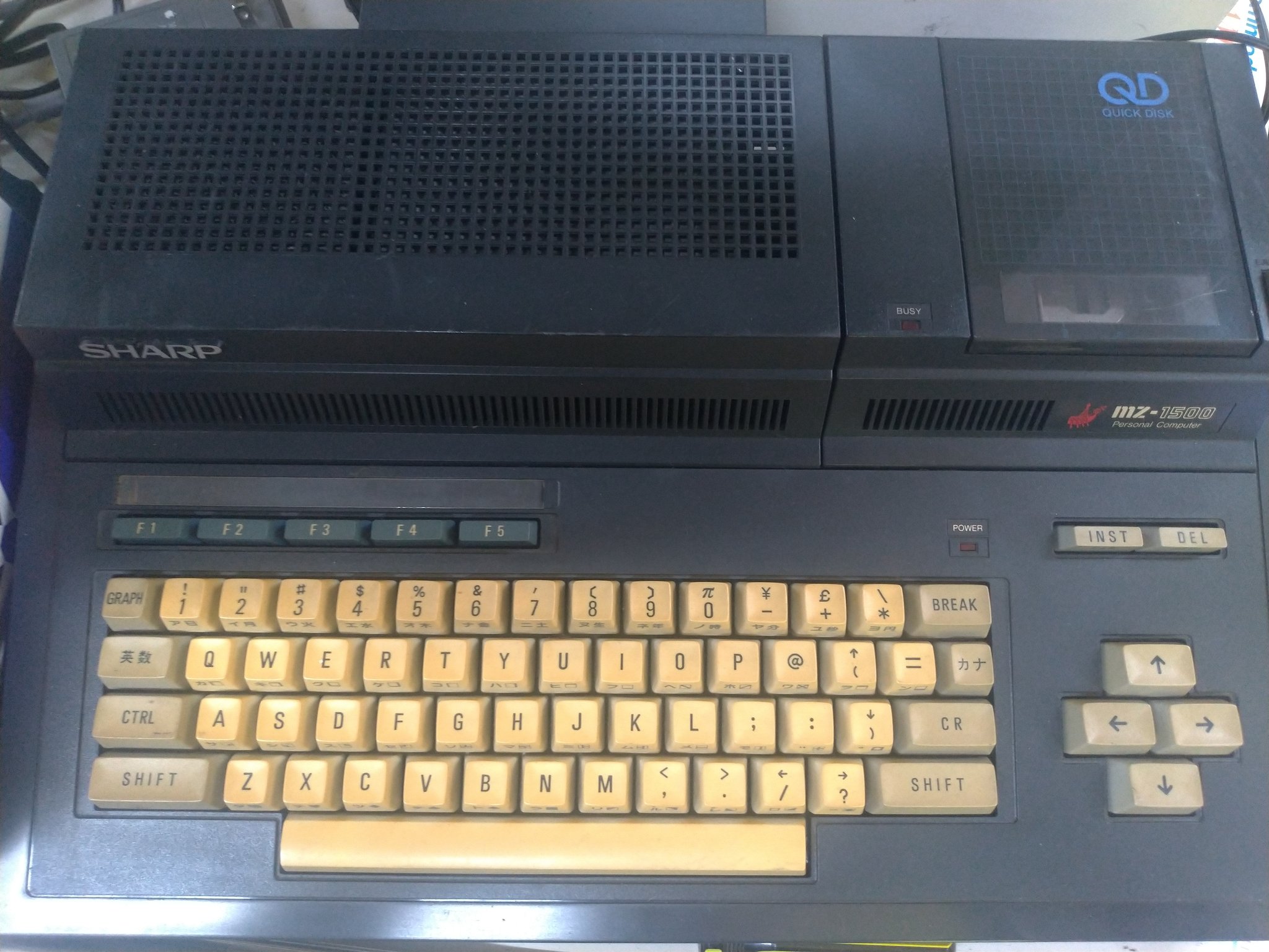 BEEP on Twitter: "本日はMZ-1500をお譲りいただきました😄 このコンパクトで一体感あるデザインは美しいですね 一台欲しいです😁 (あむちゃん) https://t.co ...