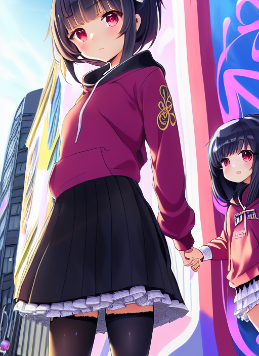 なかやま on Twitter: "保護者 #stablediffusion #waifudiffusion #trinart #stablediffusionkawaii https://t ...