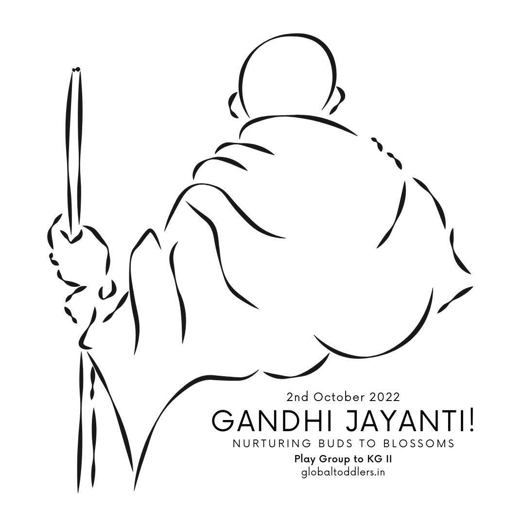 Gandhiji Colouring Pages