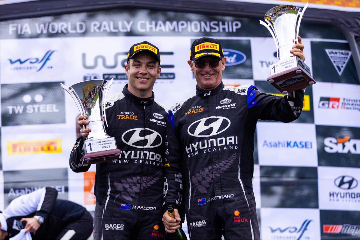 Hayden Paddon on Twitter: "What a week! To come away with WRC2 victory here at Rally NZ is what ...