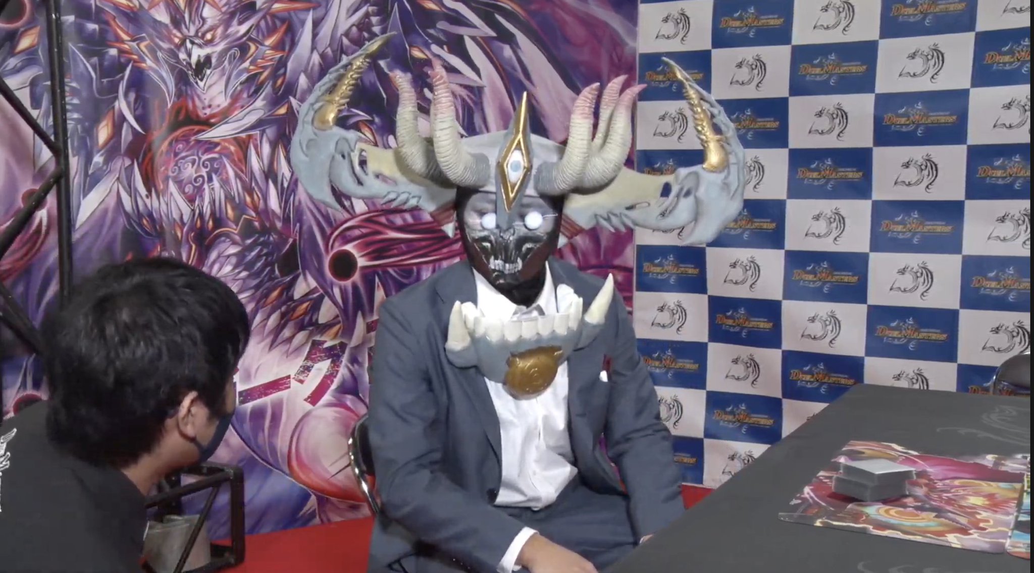 デュエル・マスターズ公式アカウント on Twitter: "二代目世界陸上選手は、邪神コスプレで対戦です。 #DMGP2022 https://t.co/FL44AgkWBG" / Twitter