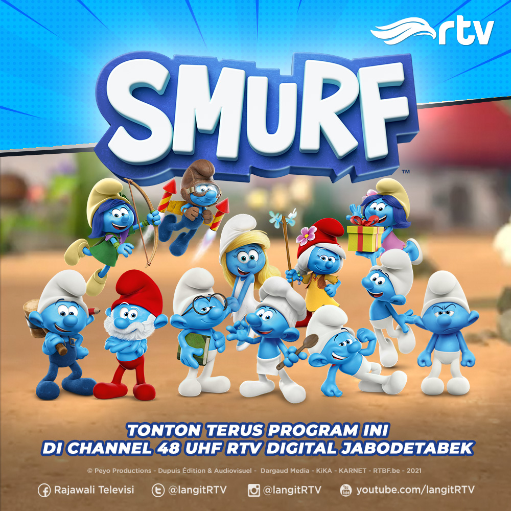 RTV on Twitter: "Toko peralatan sihir mencampur pesanan Papa Smurf dan Gargamel. Apa yang akan ...