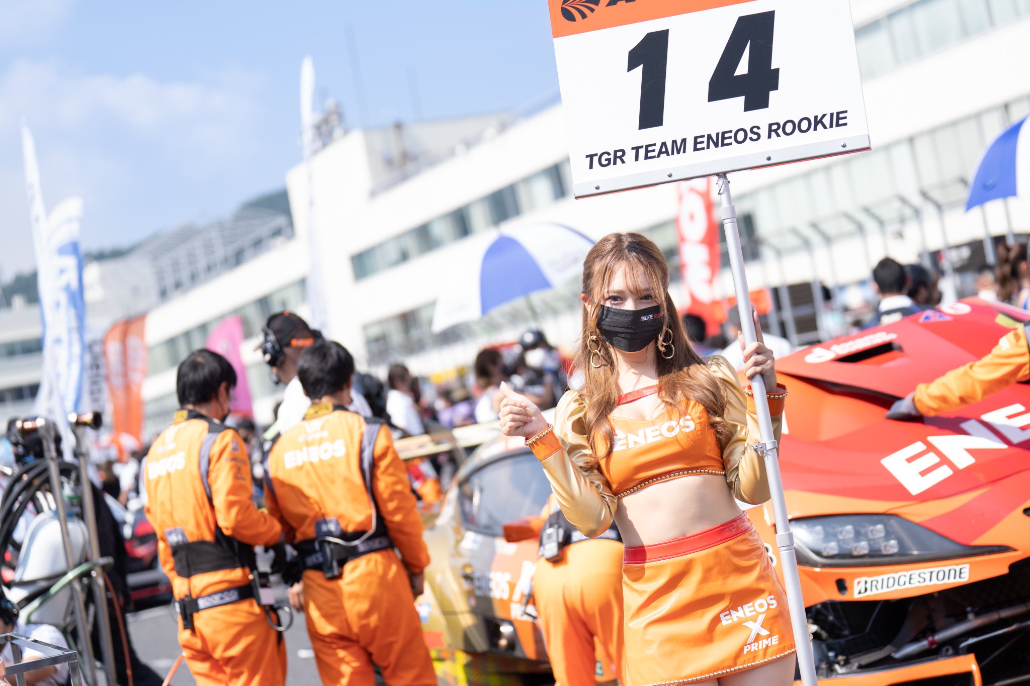 shun on Twitter: "20221002 SUPERGT Rd.7 Autopolis TGR Team ENEOS Rookie ENEOS GIRLS #今井みどり さん ...