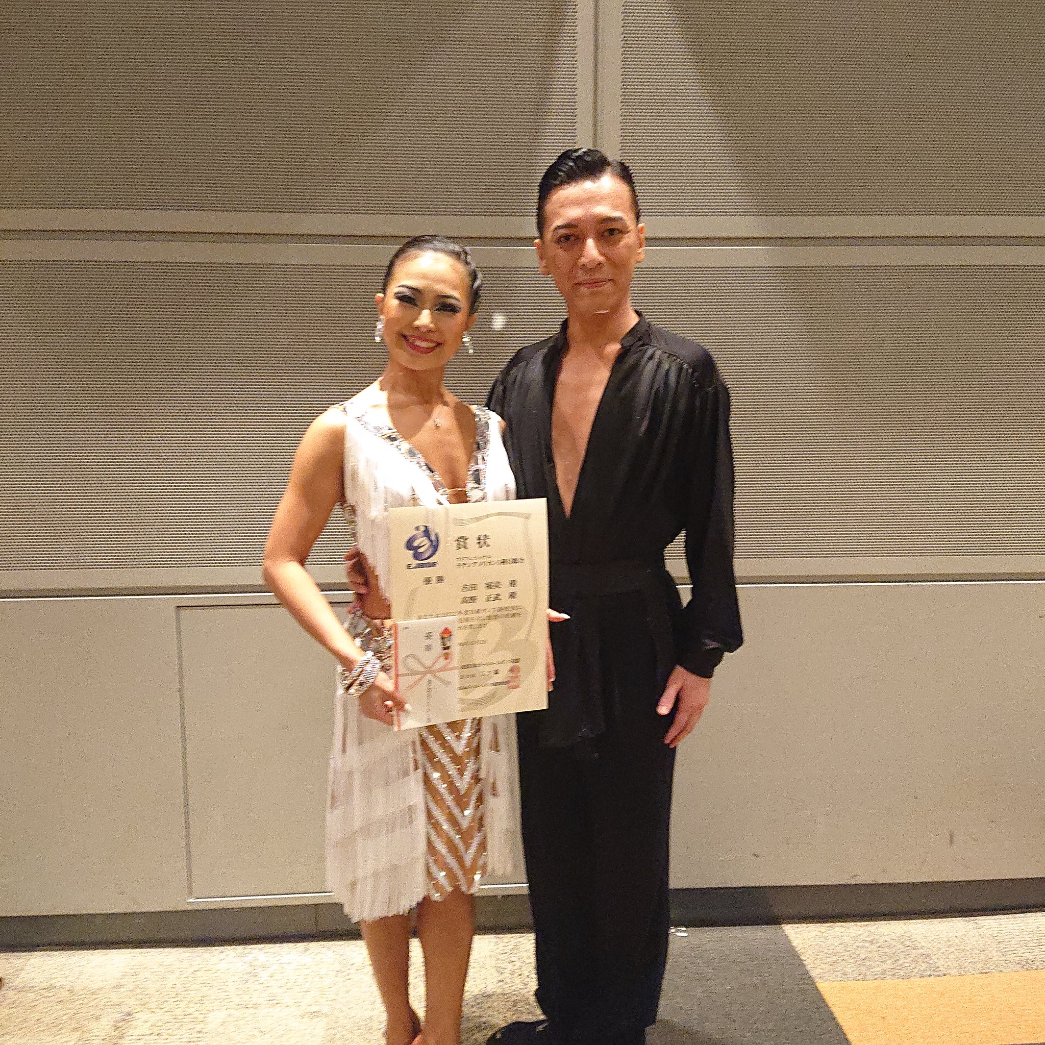 EJBDF広報部 on Twitter: "本日のプロ部門優勝カップル B級ラテンアメリカン 高野 正武ー吉田 稲美組 おめでとうございます‼️ #EJBDF #B級ラテン https://t ...