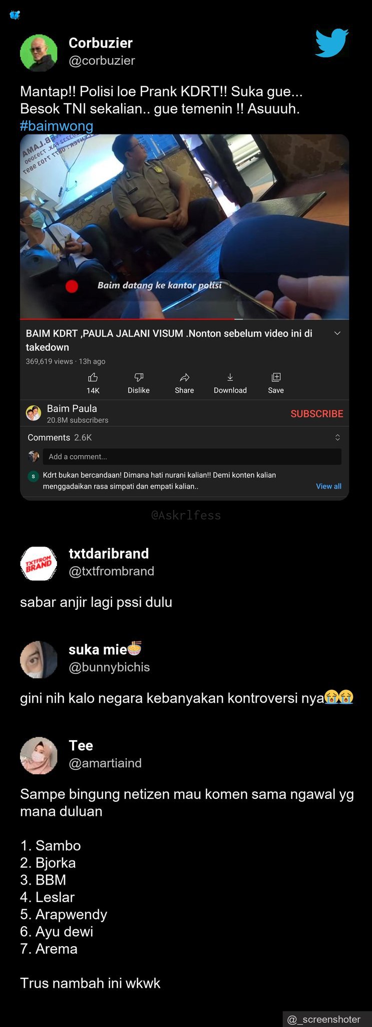 Askrlfess on Twitter: "[askrl] mi ni mal li ma ka ta https://t.co ...