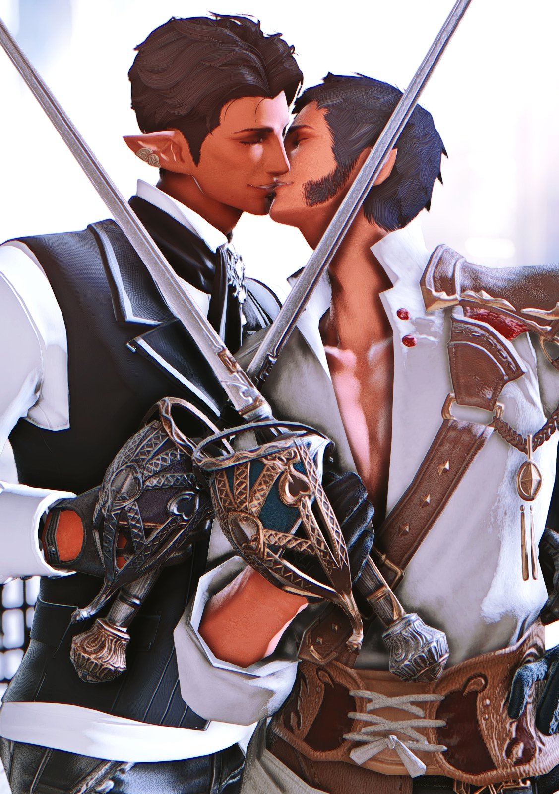 Py Catboy indulgence on Twitter: "Their soulpatches make a heart shape... 🥹💦💕 https://t.co ...