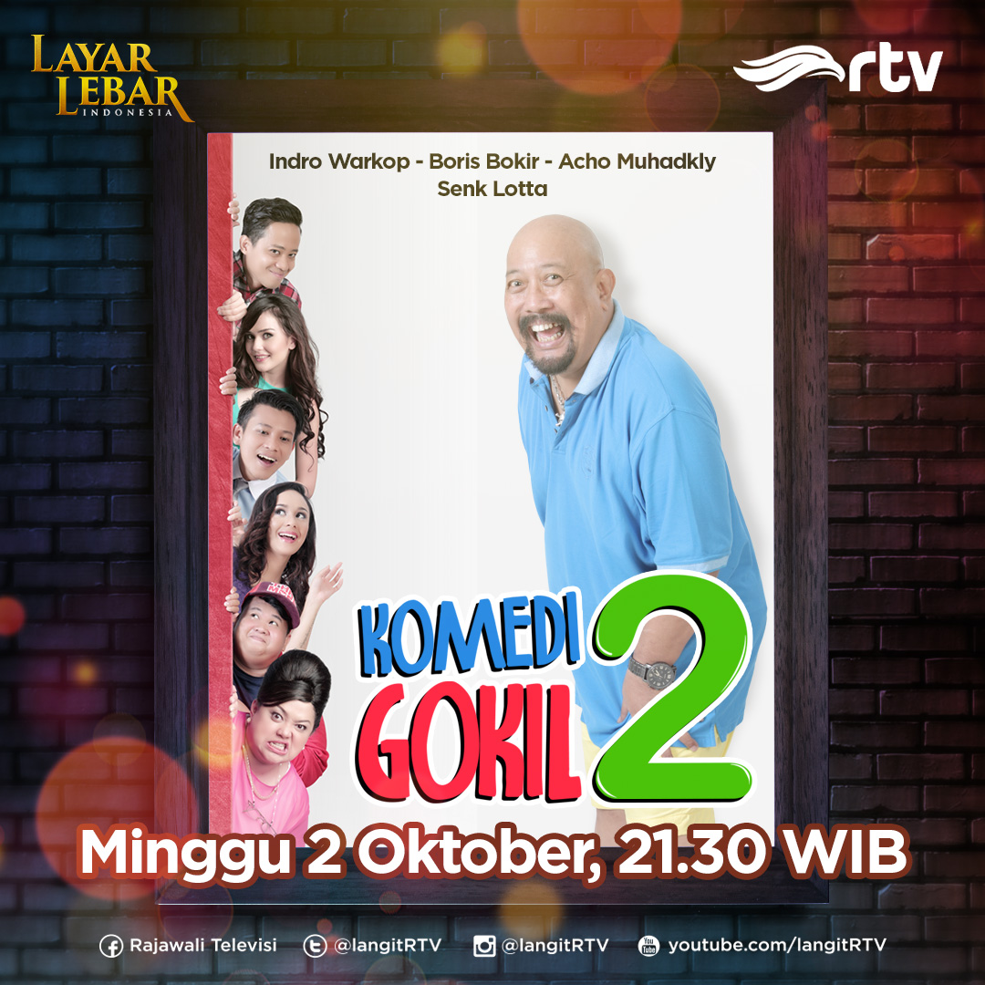 RTV on Twitter: "Kekonyolan para penghuni rumah kost Om Indro yang sedang menjalankan misi rumit ...