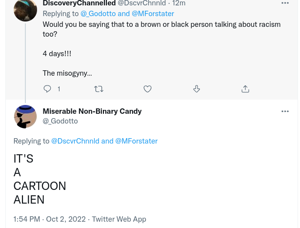 Miserable Non-Binary Candy on Twitter: "what the fuck is wrong with people https://t.co ...