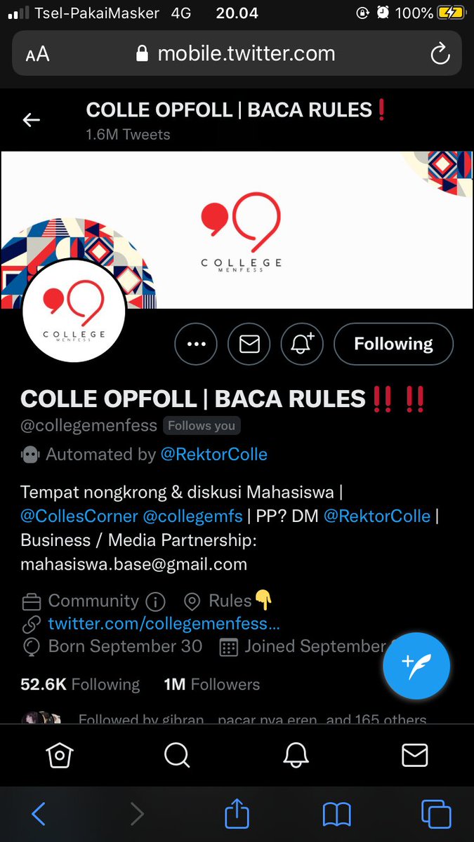 COLLE OPFOLL | BACA RULES‼️‼️ on Twitter: COLLE OPFOLL | BACA RULES‼️‼️ on Twitter: