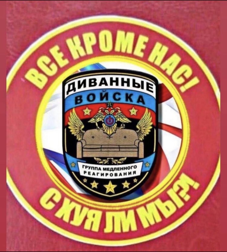 Светлана on Twitter: "Тут эта,нам персональный шеврон выдали.Я/мы ...