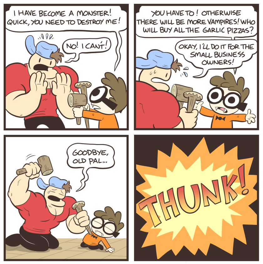 Darko💀 (Nerd and Jock comics) on Twitter: "Halloween-themed Nerd and Jock comics from last year ...