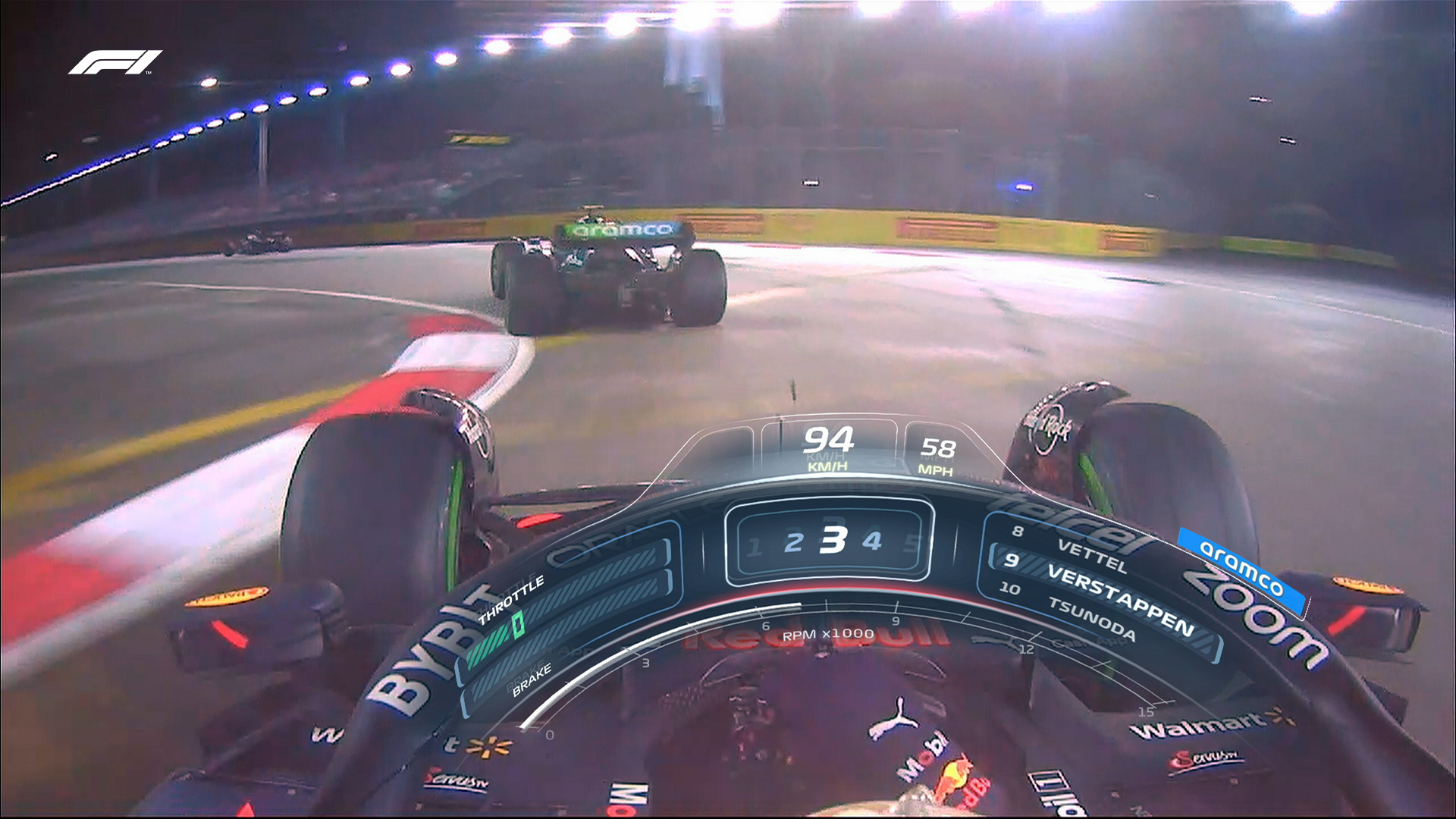 Formula 1 on Twitter: "LAP 6/61 Verstappen (P9) is trying hard to pass Vettel but at the moment ...