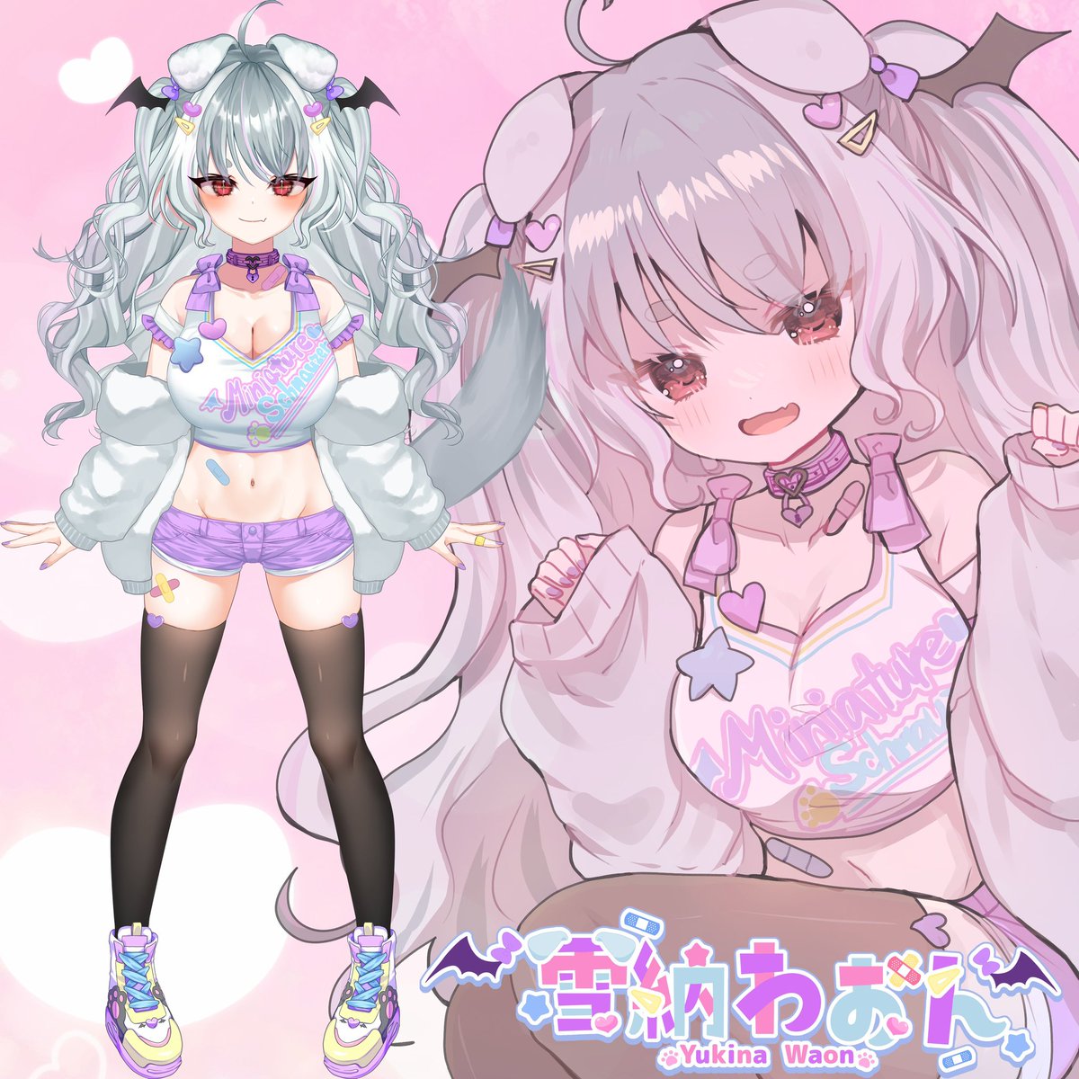 雪納わおん♡Vtuber準備中 on Twitter: " ‧‧堕天犬ロリVtuber 雪納わおん‧‧ youtubeチャンネル登録はこちら http://bit.ly/3qGIBiD わおん ...