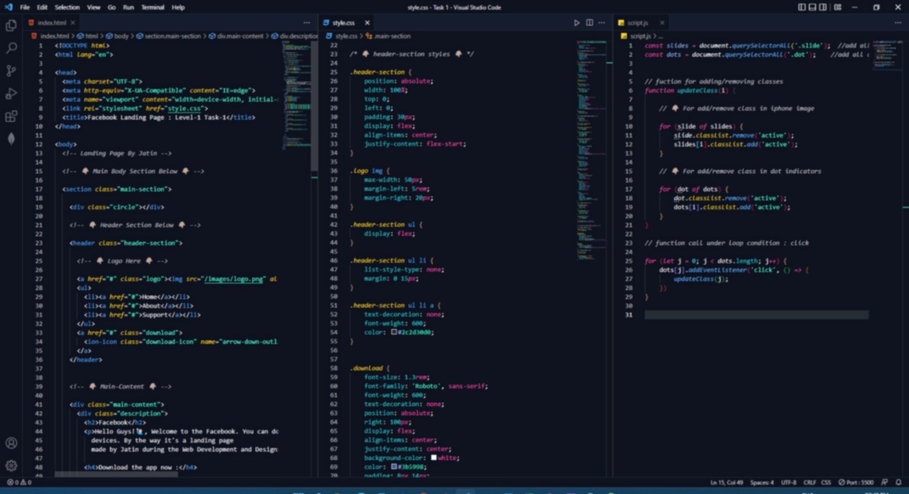 Jatin 🕸️ On Twitter 😃👉🏻 I M Working On A Project That Is Basically A Landing Page Design By