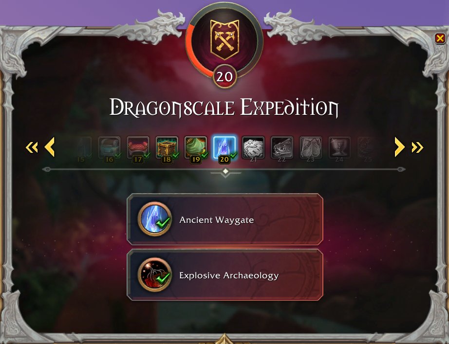 Dr. Moudi on Twitter: "The Dragonscale Expedition Reputation Farm Guide is completed (for now ...