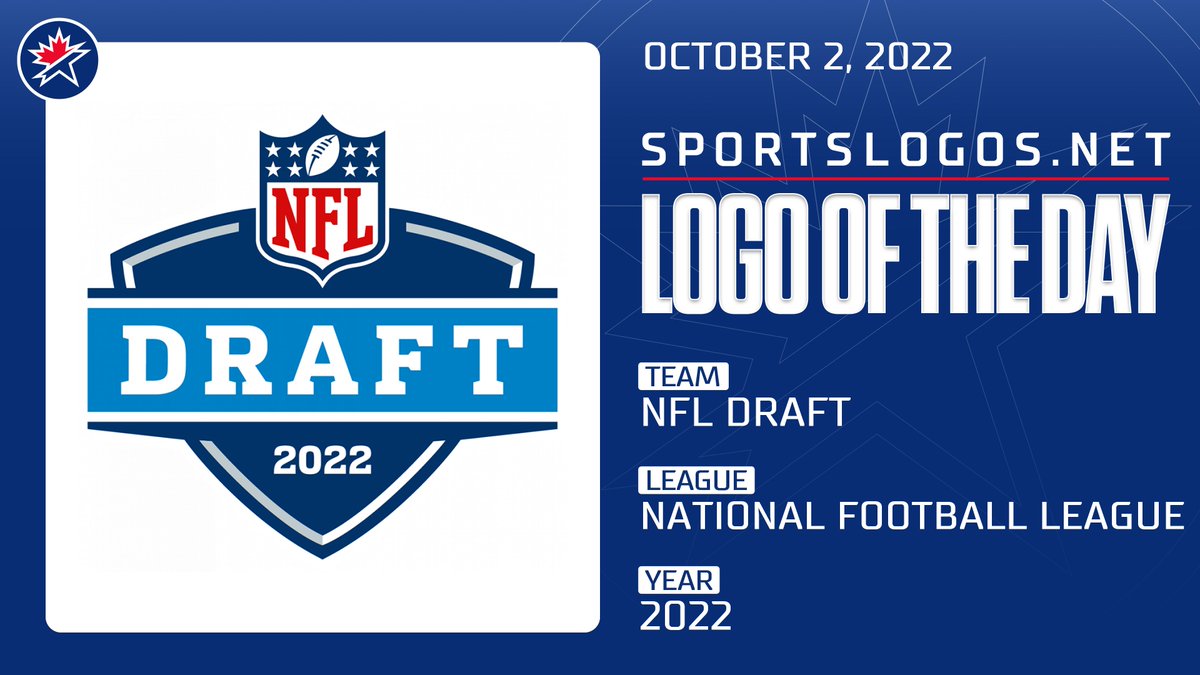 Chris Creamer on Twitter: "#LogoOfTheDay - October 2, 2022: NFL Draft Primary (National Football ...