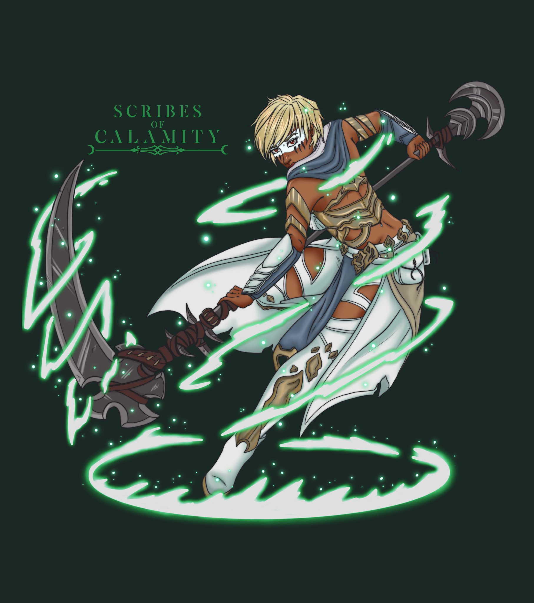 Scribesofcalamityart On Twitter The Necromancer Set Of My