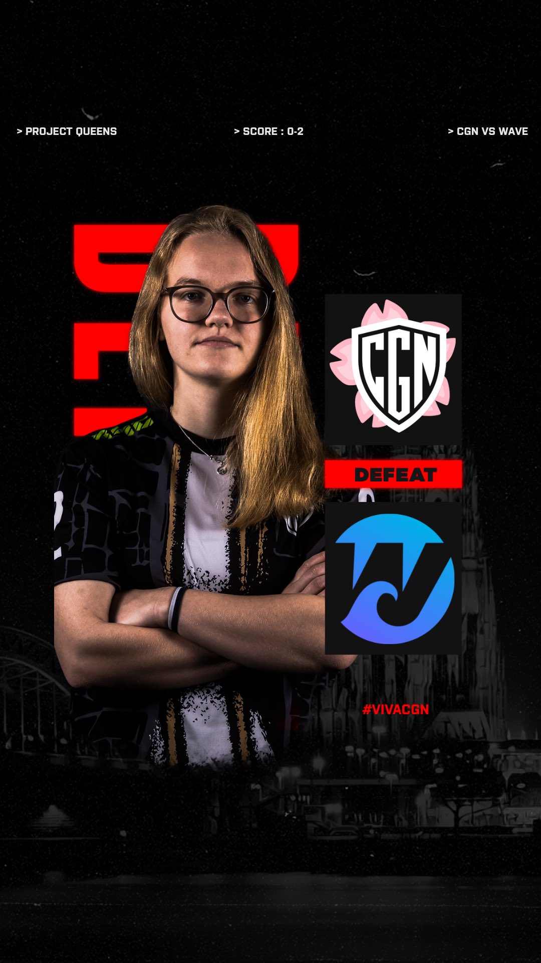 CGN Esports on Twitter: "MATCHDAY 🔥 CGN SAKURA vs WAVE SPLASH Watch the cast live on our TWITCH ...