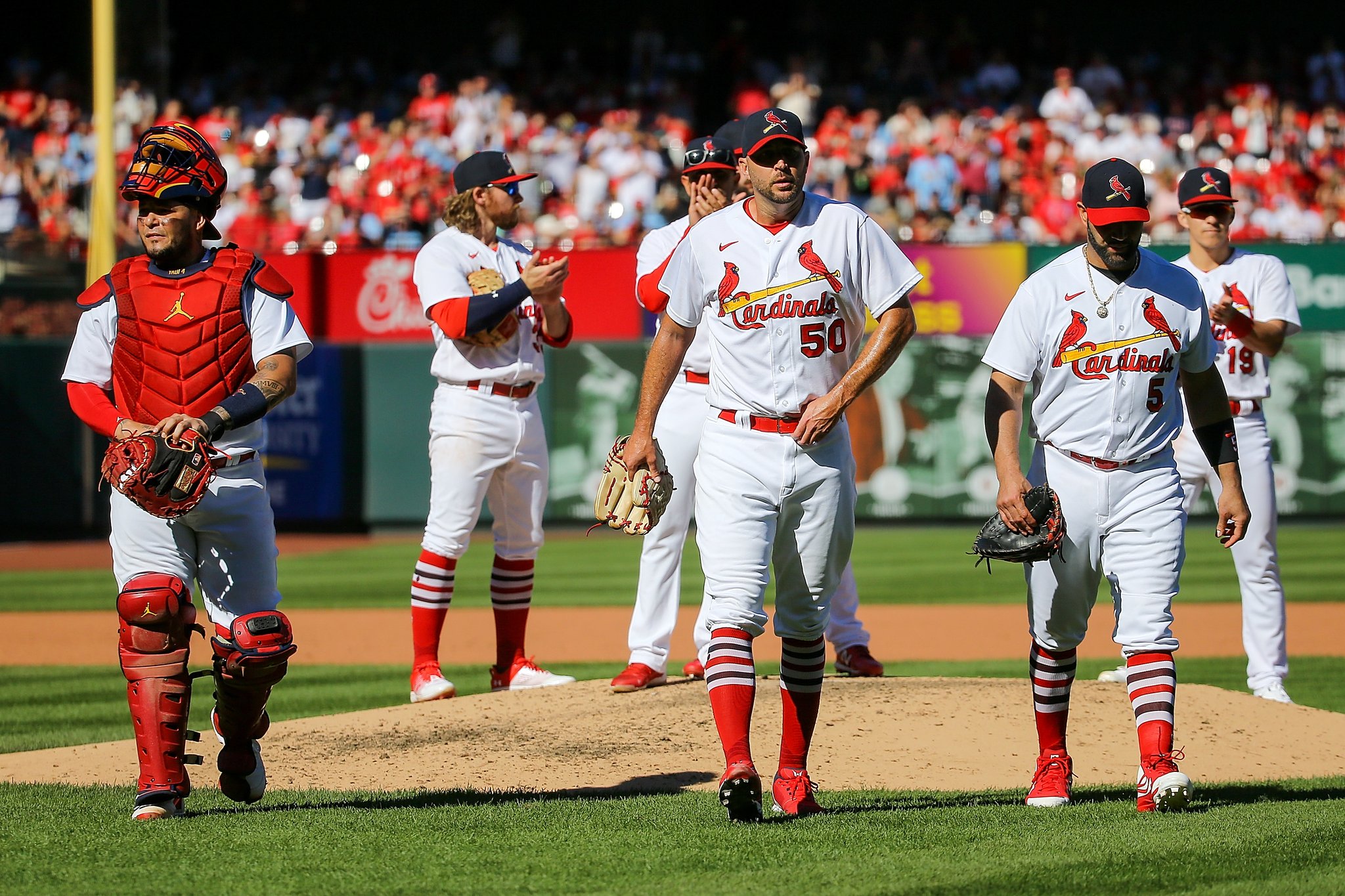 Mlb Network On Twitter Yadi Waino And Albert Exit The Cardinals