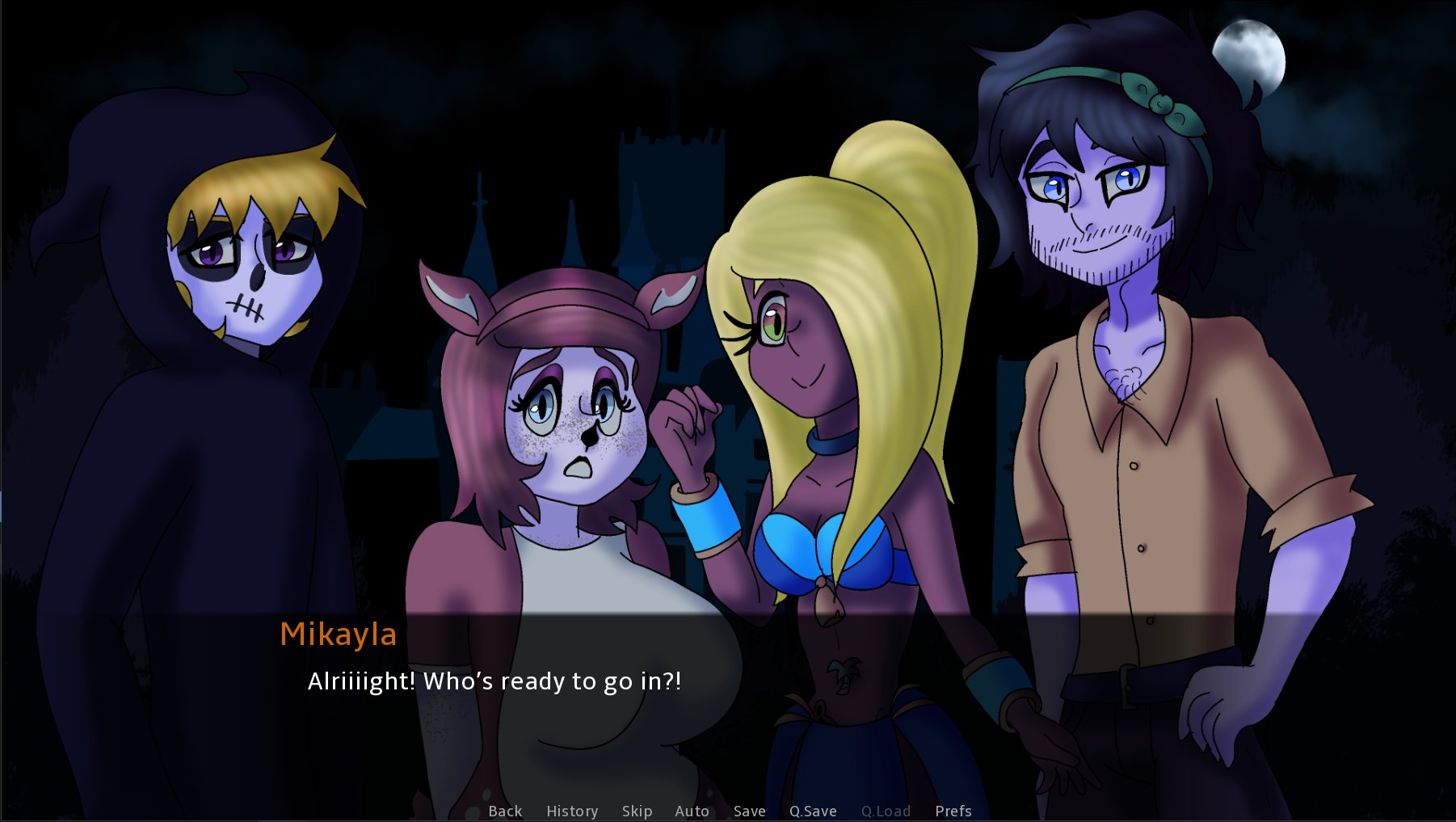 MissEljebel (COMMISHES OPEN) on Twitter: "@humming_bee_art Here's a WIP for a Halloween visual ...