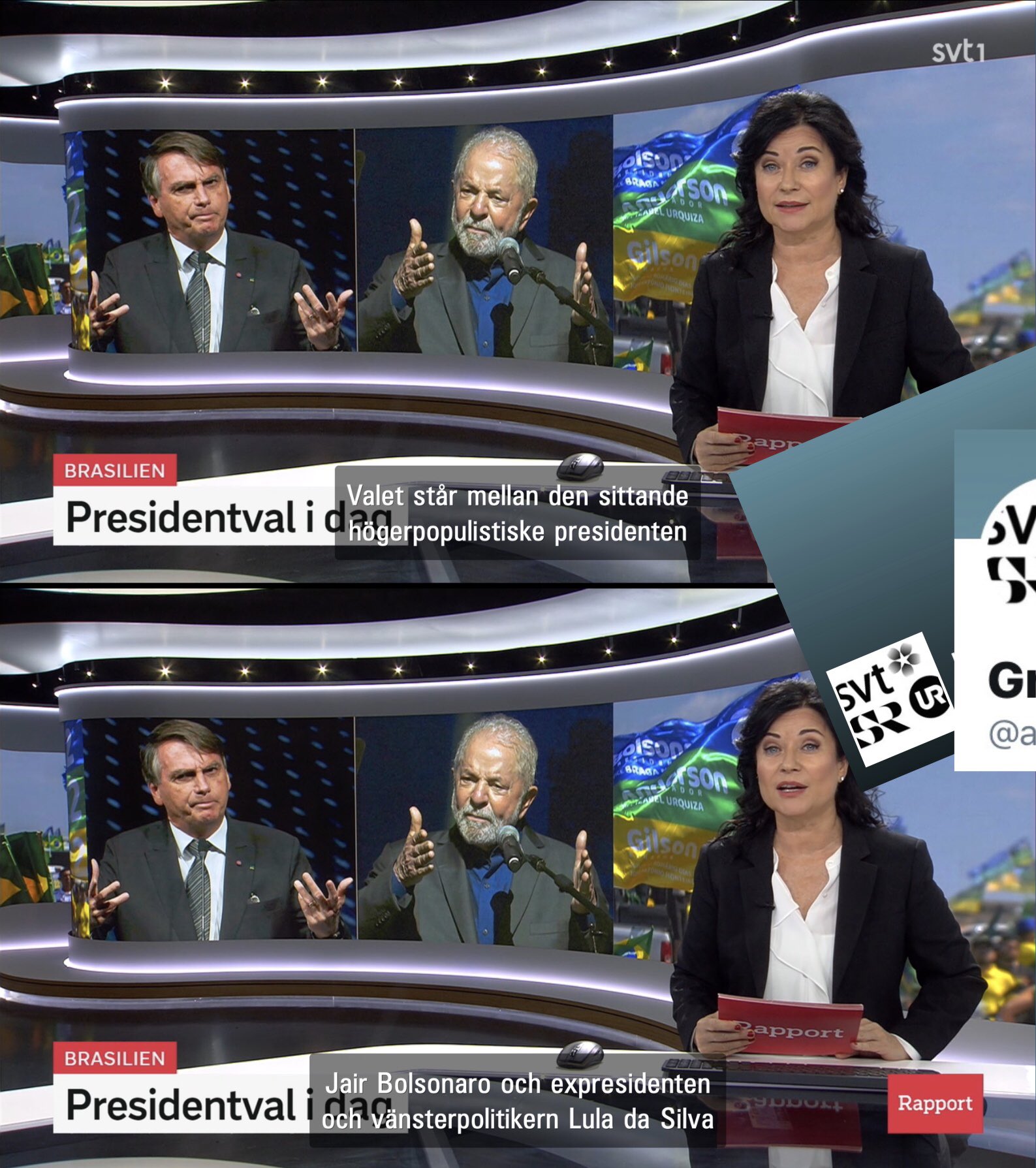 Granskning on Twitter: "Hur orkar ni, @SVT? Ni kallar Bolsonaro ”högerpopulist” och Lula da ...